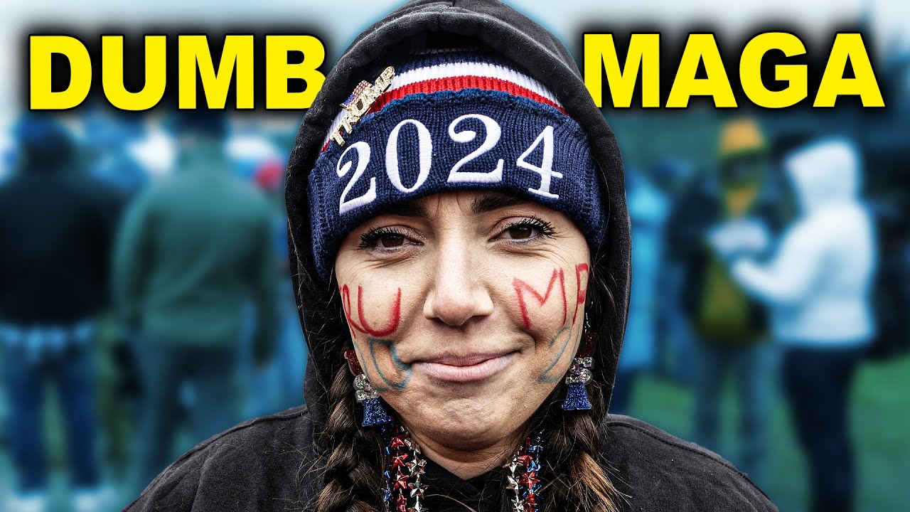 The Dumbest MAGA Supporters Are Also The Most Disturbing - YouTube