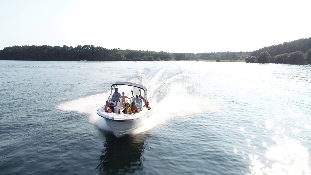 Long Pond Cape Cod with the Grady White - YouTube