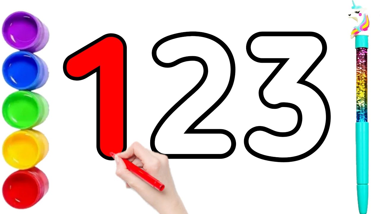 Learn to Counting 1 to 100 | 123 numbers | one two three, 1 से 100 तक ...