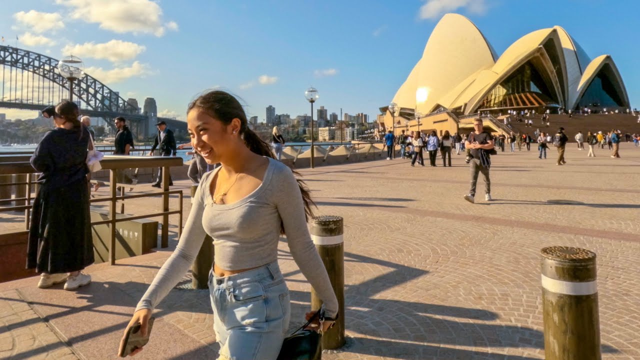 Sydney Opera House: A Sunset Walk in 4K, Australia, FujiFilm X-H1 ...