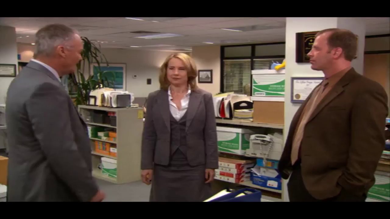 Holly Flax asks Creed Bratton a question - YouTube