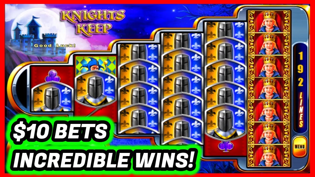 I DIDN'T EXPECT THAT AMOUNT OF MONEY ! 💰💎 Knights Keep Casino Slot ...