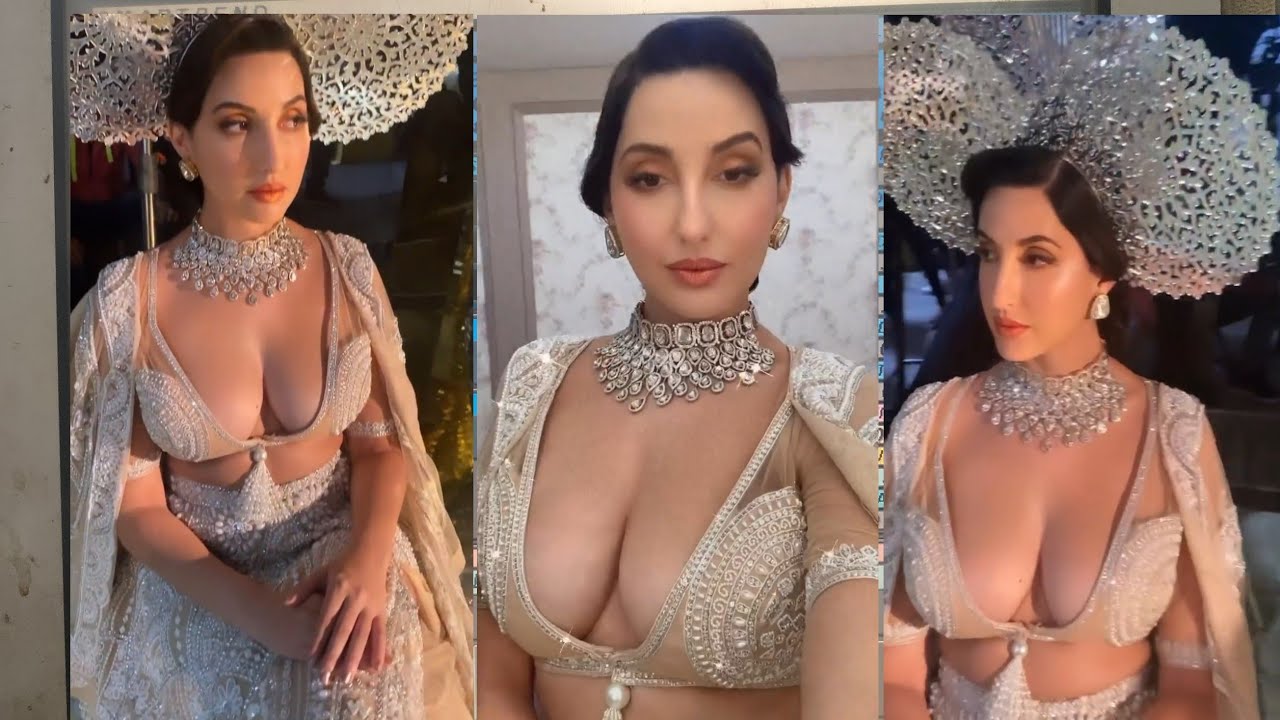 Stunner Noora Fatehi Flaunts Hot And Exy And Showing Deep Cleavage Youtube