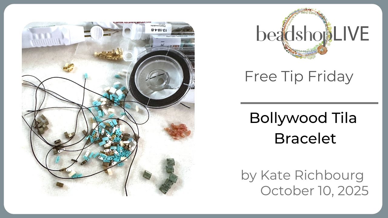 Free Tip Friday: Bollywood Tila Bracelets - YouTube