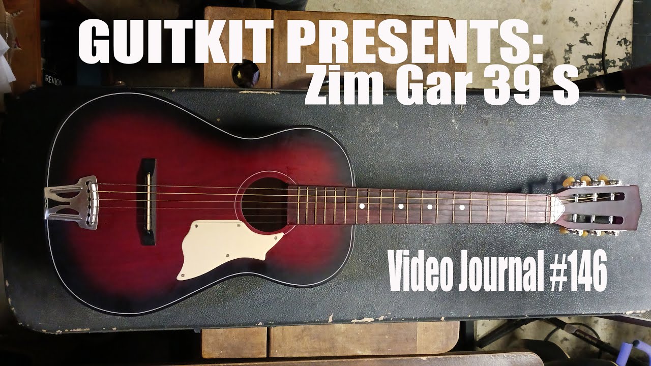 Guitkits Video Journal #146: 1970s Zim-Gar 39S Korea Student Acoustic ...