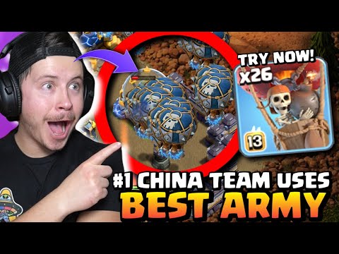 #1 CHINA Team INSANE Lavaloon Style Army