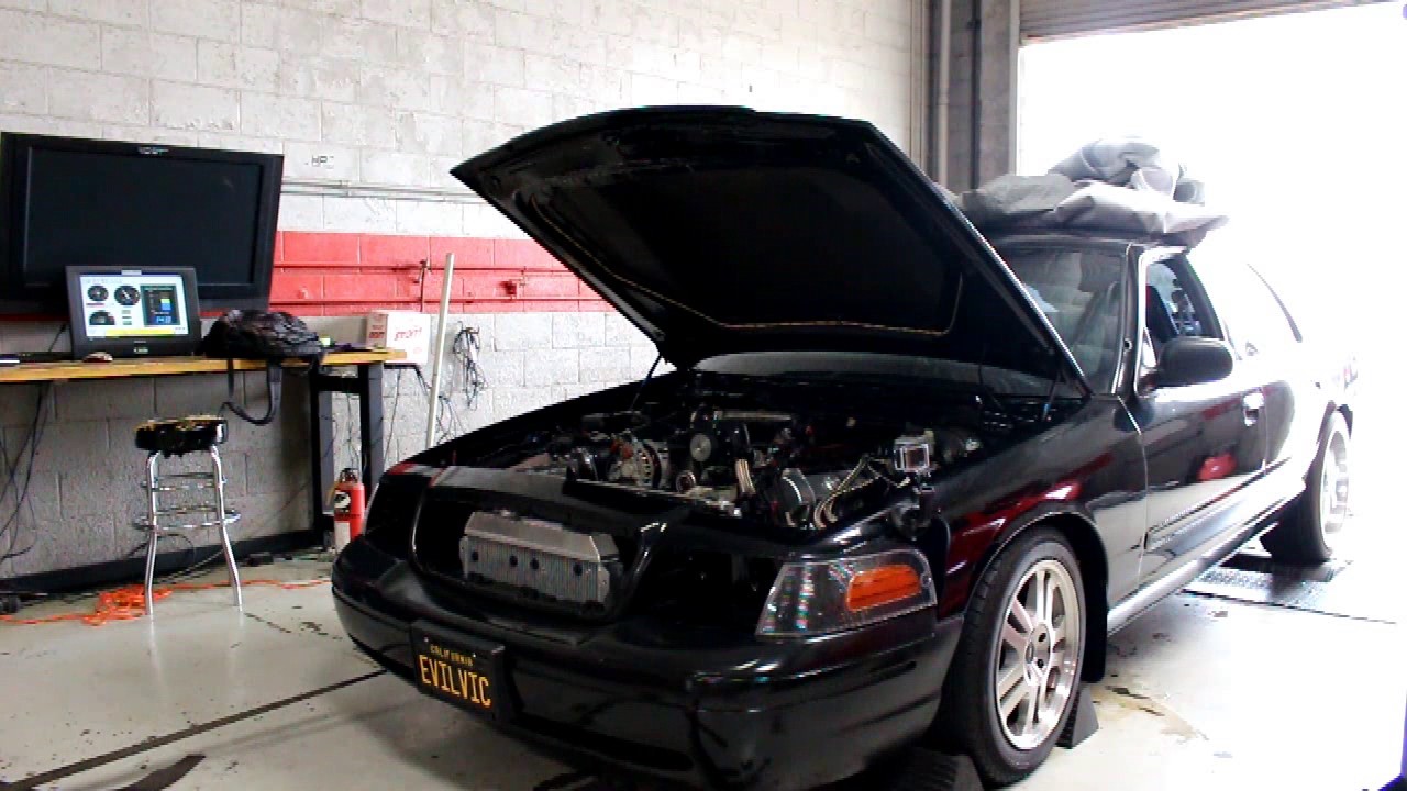 EVIL VIC BUILT MOTOR FIRST START & DYNO TUNING 110 OCTANE - YouTube