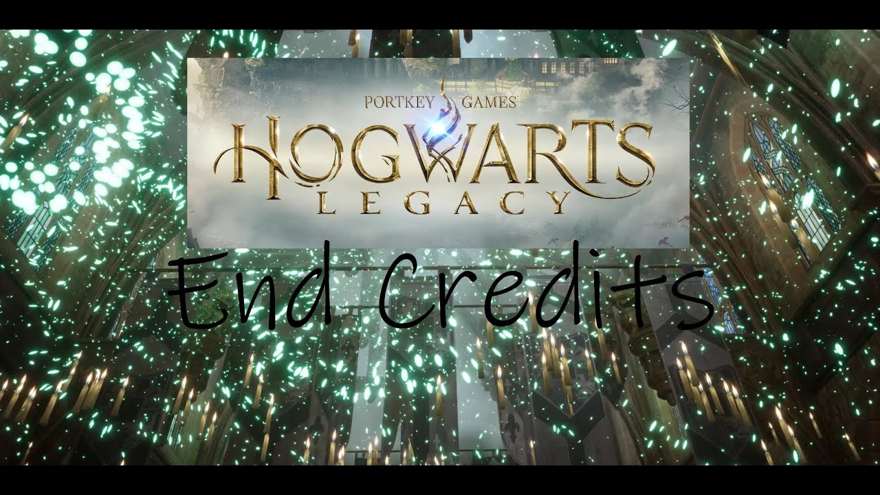 Hogwarts Legacy end credits... that just don't end. - YouTube