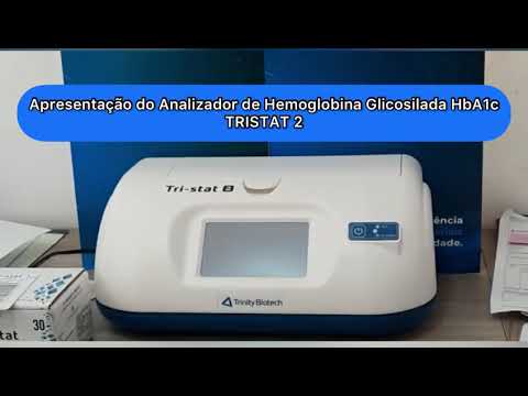 Tri Stat 2 - HbA1c - Analisador de Hemoglobina Glicosilada - YouTube