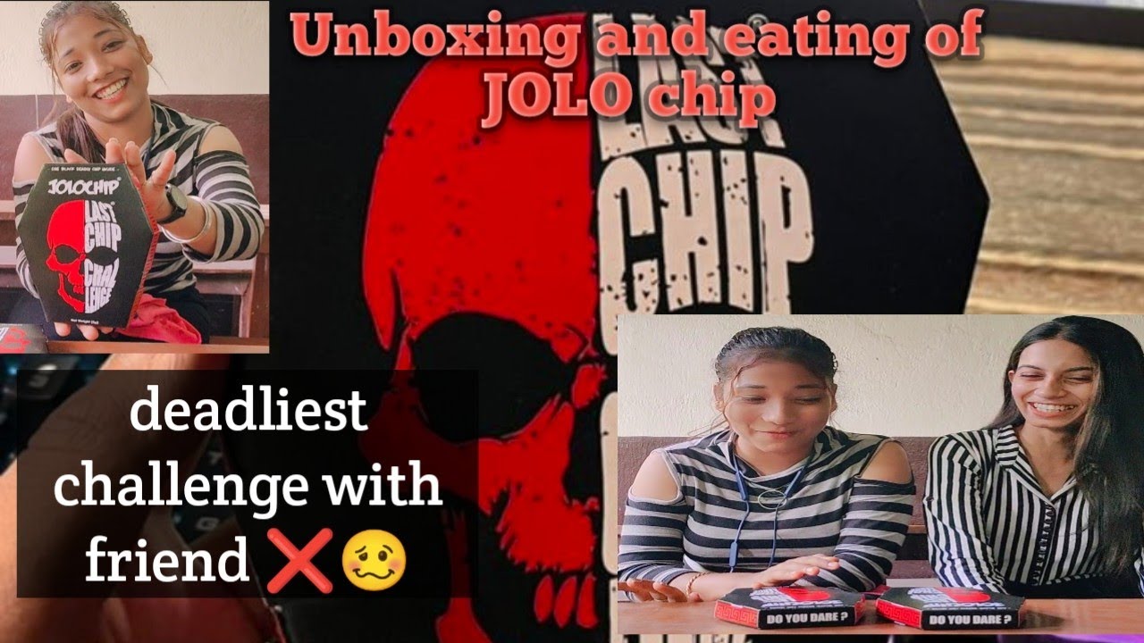 JOLO chip challenge // JOLO chip unboxing and real review // Rashmi ...