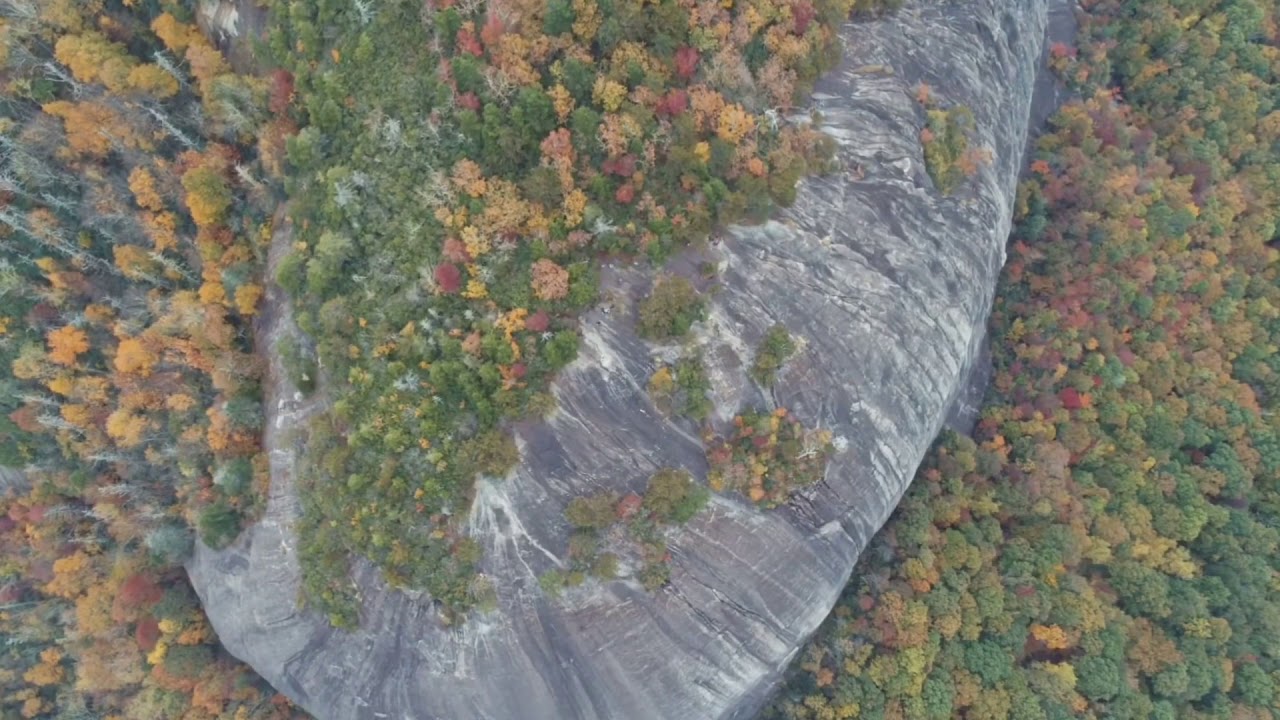 Looking glass rock trail hike near Brevard, North Carolina - YouTube