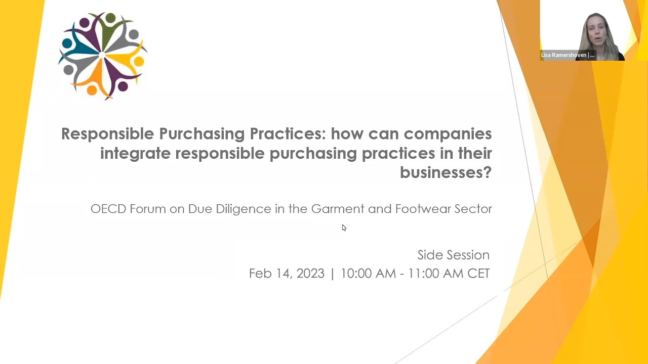 How can companies integrate Responsible Purchasing Practices in their businesses? - YouTube