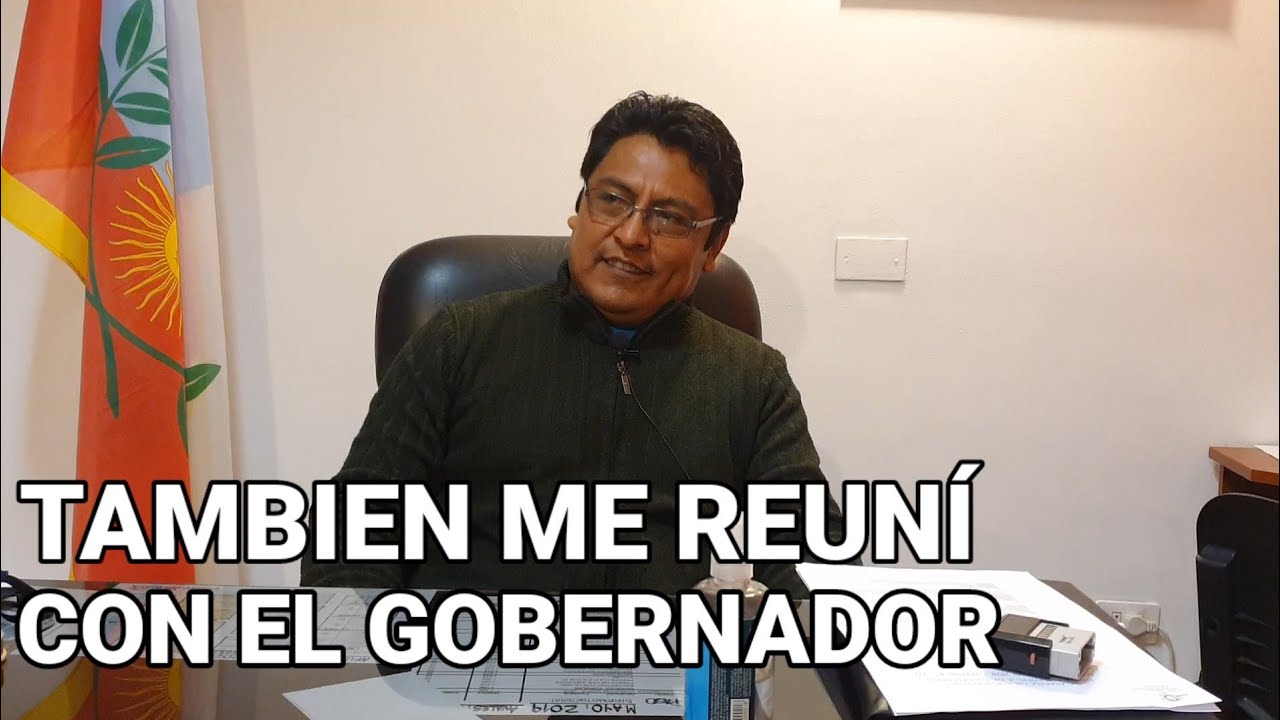 GENARO CONTRERAS: TAMBIÉN ME REUNÍ CON EL GOBERNADOR - YouTube