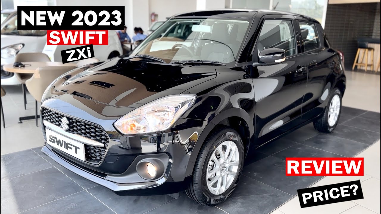 NEW 2023 MARUTI SUZUKI SWIFT ZXi | 2ND TOP MODEL OF SWIFT | BLACK SWIFT ...