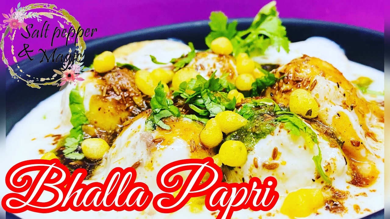 Bhalla Papri/ Bhalla Puri/ Dahi Bhalla Recipe - YouTube