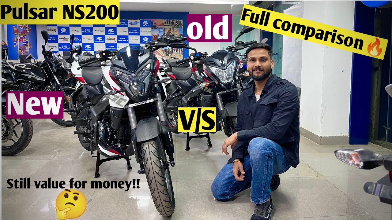 Pulsar Ns200 new vs old model🔥| full comparison | Kya abhi bh value for ...