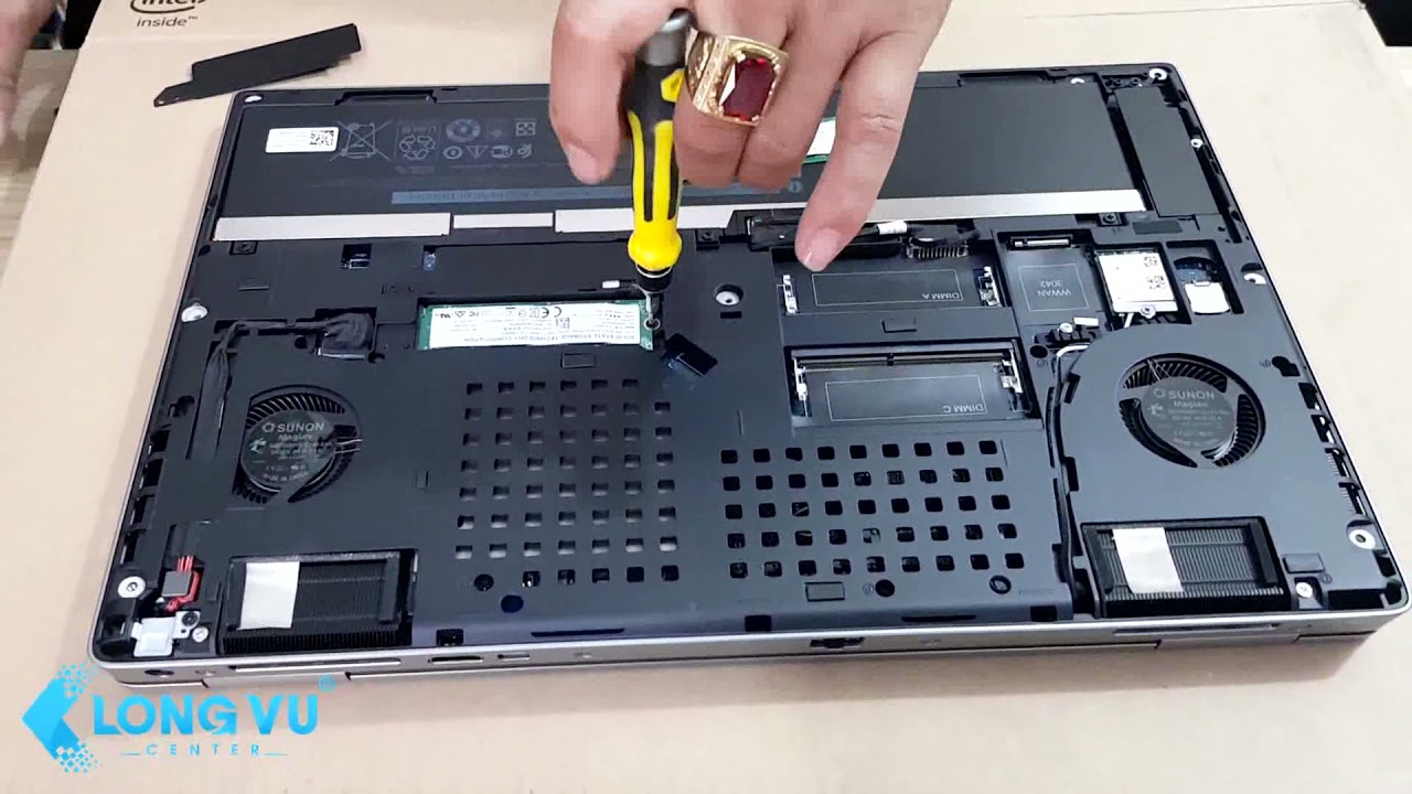 review dell precison 7540 raid disk laptop design ... - YouTube