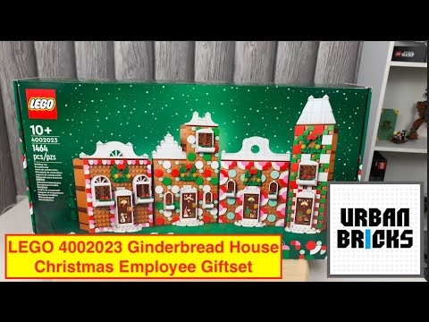 Lego 4002023 Gingerbread house 4002023. Lego Christmas Employee Giftset ...