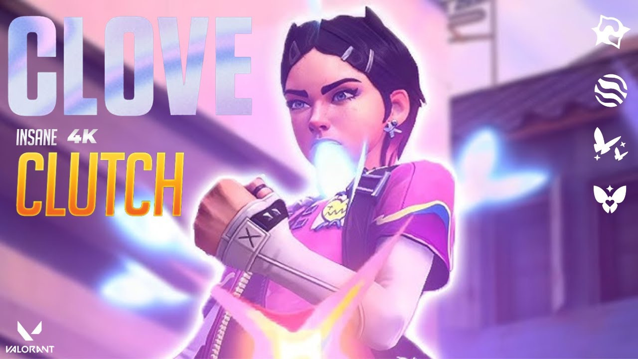 CLOVE 4K CLUTCH | LOTUS MAP | CLOVE GAMEPLAY - VALORANT - YouTube