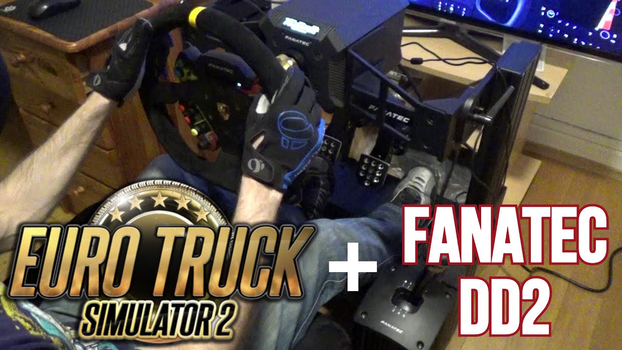 Playing ETS2 on my New Sim Rig - YouTube