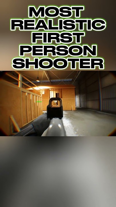 MOST REALISTIC FIRST PERSON SHOOTER #real #realistic #foryou #shorts #bodycam - YouTube