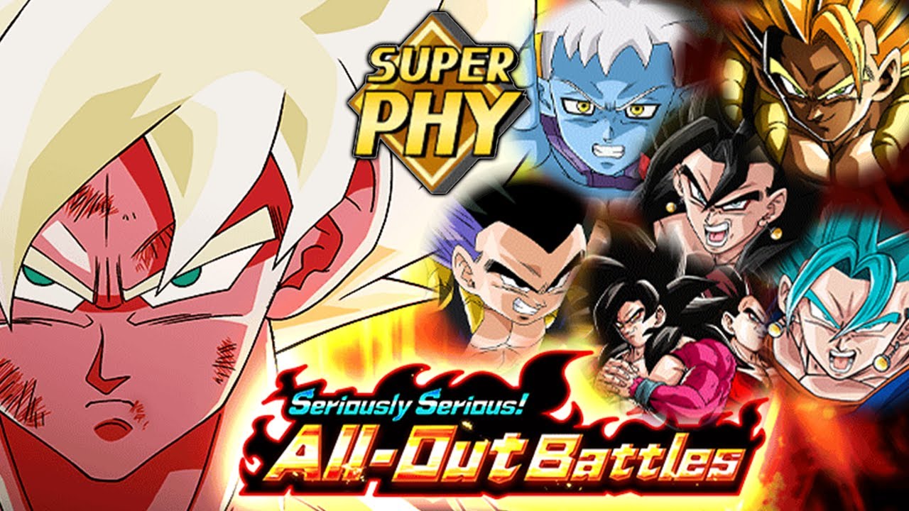 6 PHY TYPES VS. STAGE 5!! SERIOUSLY SERIOUS! ALL-OUT BATTLES!! (DBZ ...