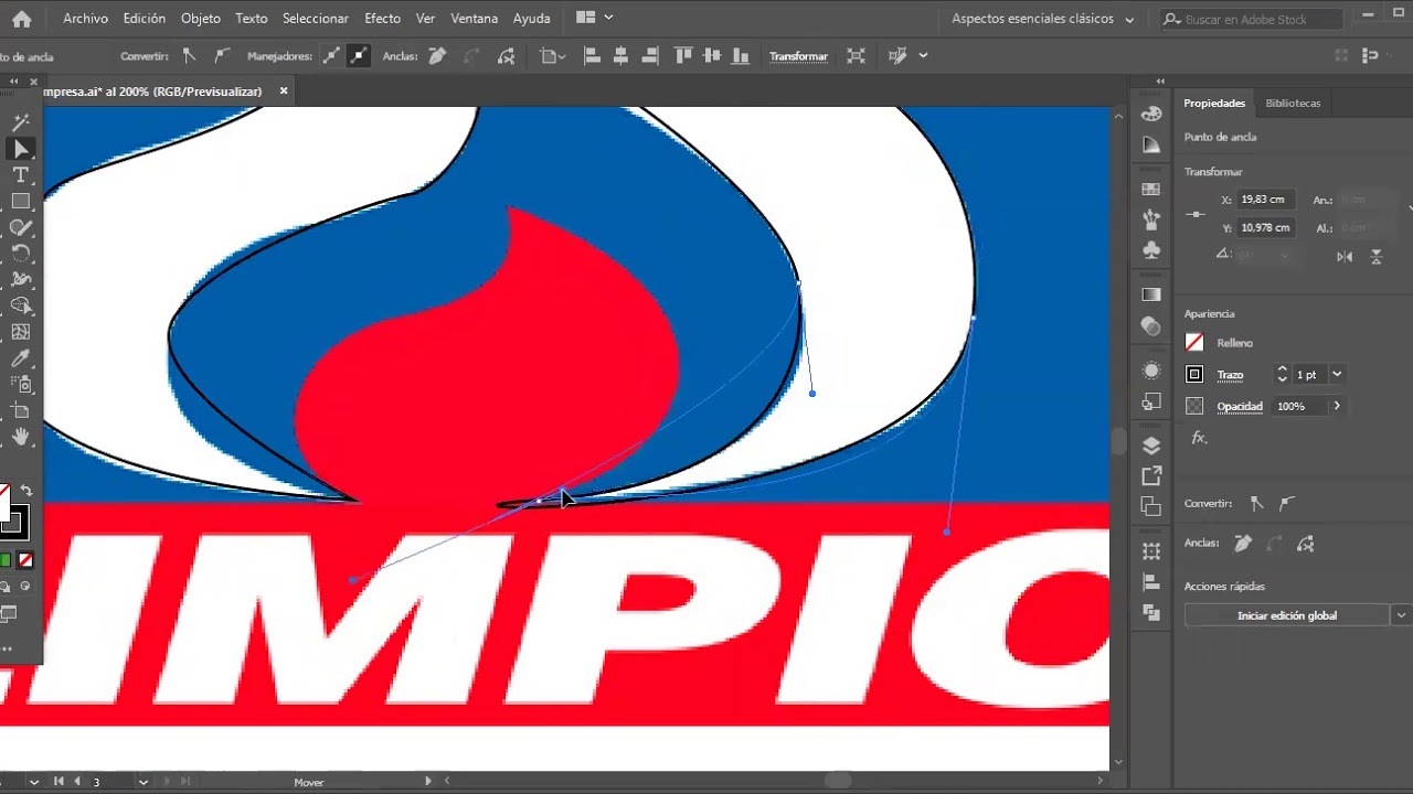 Vectorizar Logo en Adobe Illustrator - YouTube