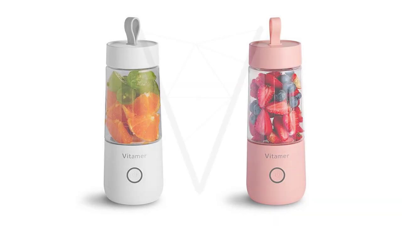 The Worlds Best Portable Blender - Vitamer Mini USB Rechargeable - YouTube