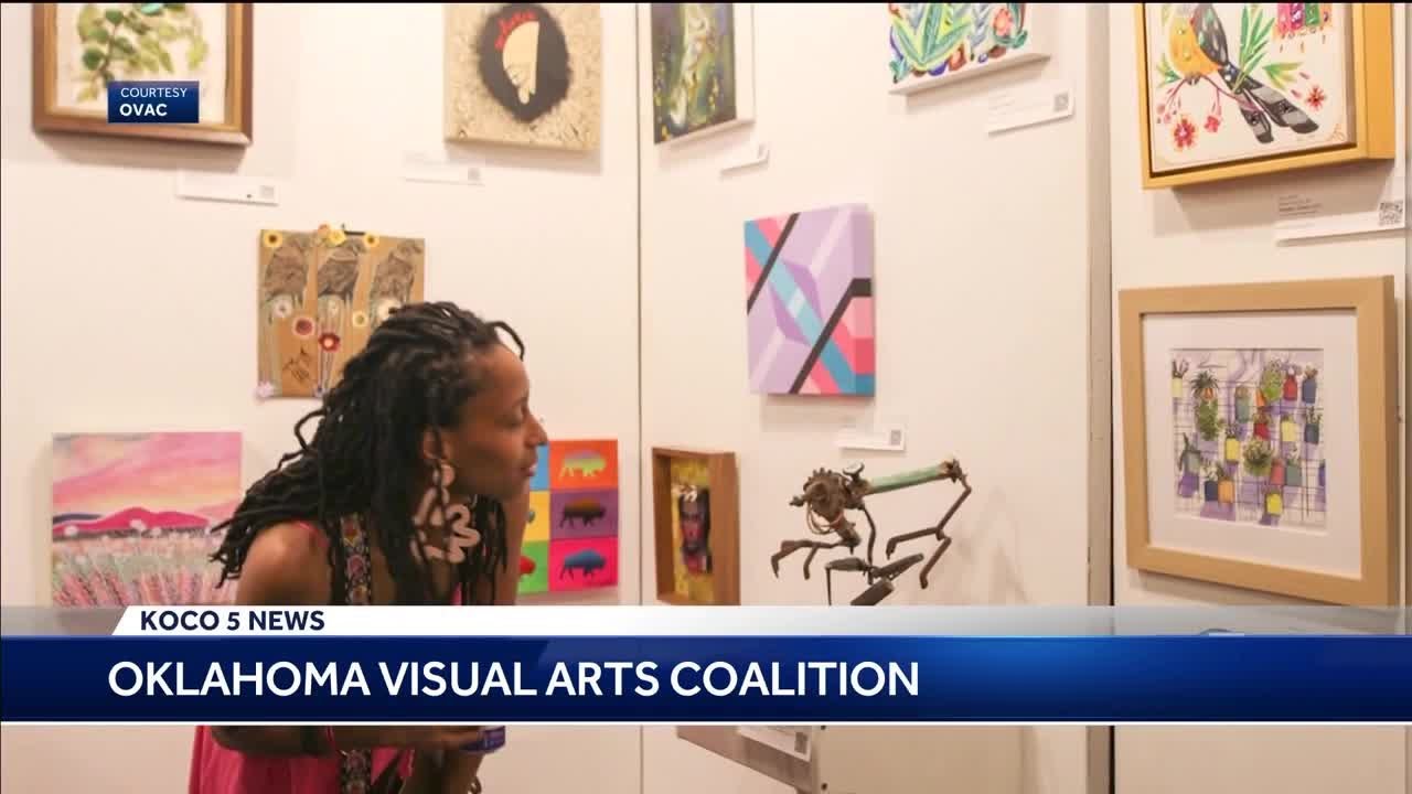 Oklahoma Visual Arts Coalition hosting 12 x 12 art fundraiser - YouTube