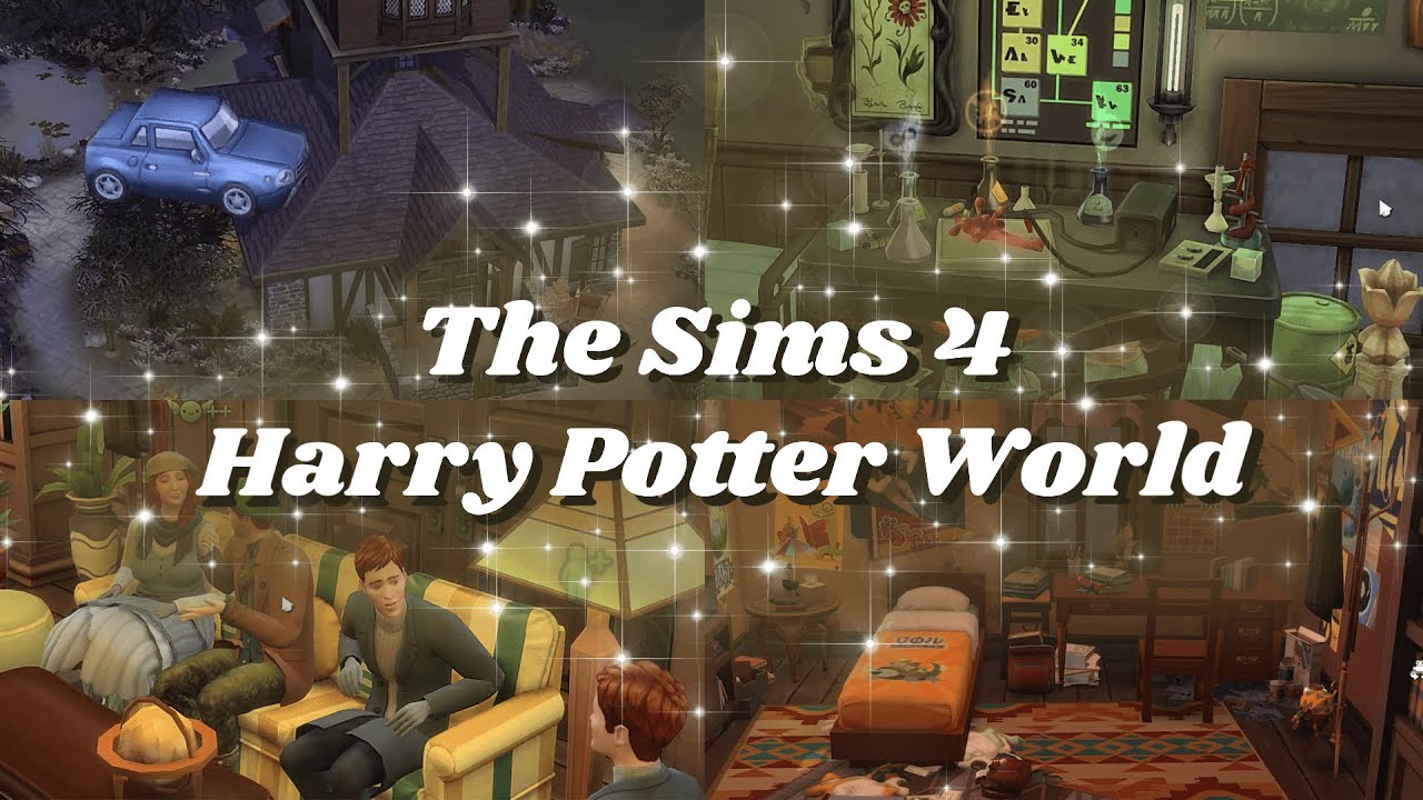 The Sims 4 Harry Potter World Tour : Part I #HarryPotter #TheSims4 ...