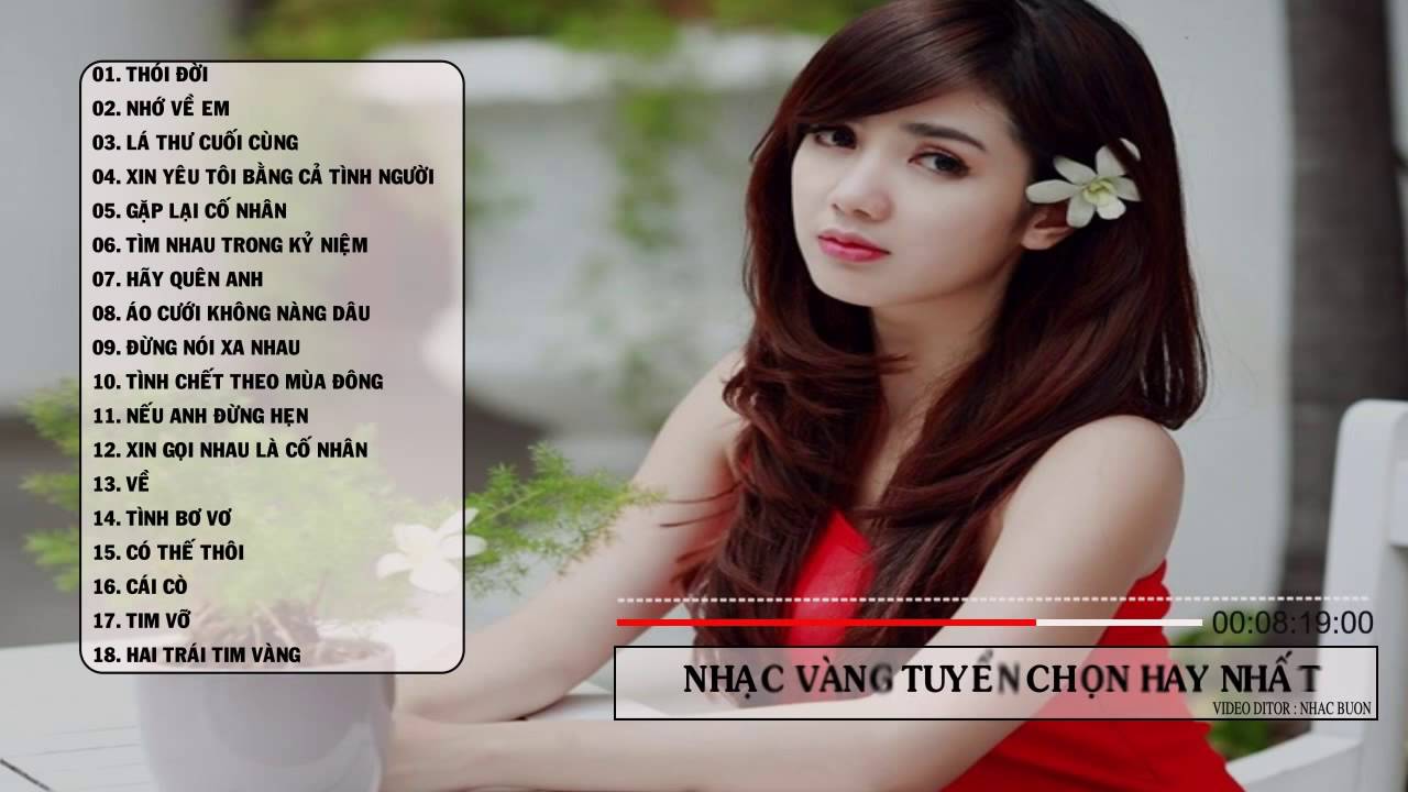 Tuyển Tập Nhạc Vàng – Album Nhạc Vàng Chọn Lọc Hay Nhất - YouTube