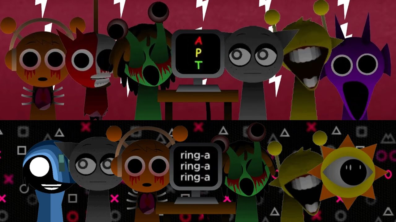 Incredibox Sprunki - APT Horror vs MIngle game Horror (MOD/COVER) - YouTube