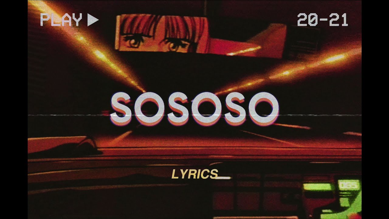 Croosh - SoSoSo (Lyrics) - YouTube