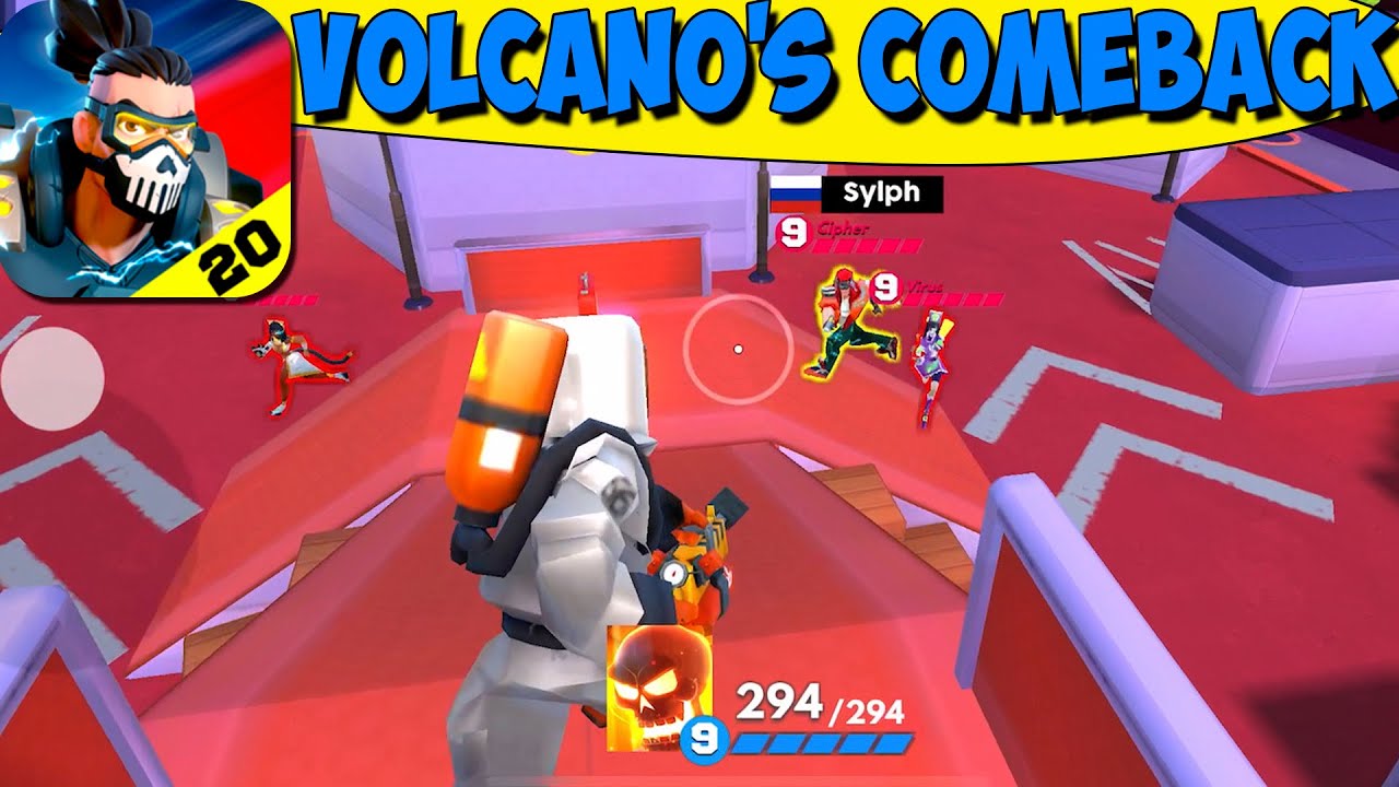 FRAG Pro Shooter - Walkthrough Gameplay part 283 - VOLCANO's COMEBACK🤩 ...