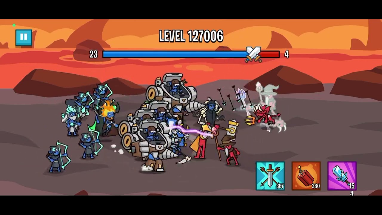 Level 127.000 Stick Battle: War of Legions - YouTube