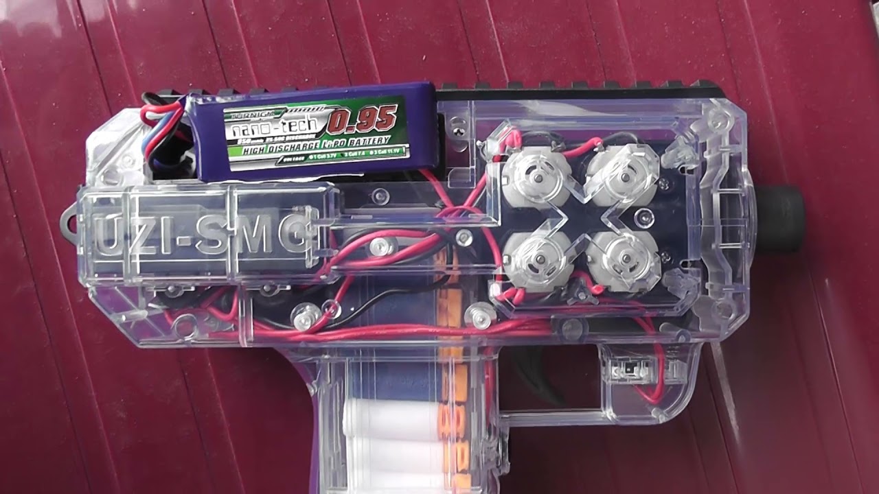 Nerf UZI SMG - Fake Woozi - English Review and Test - DO NOT BUY THIS ...