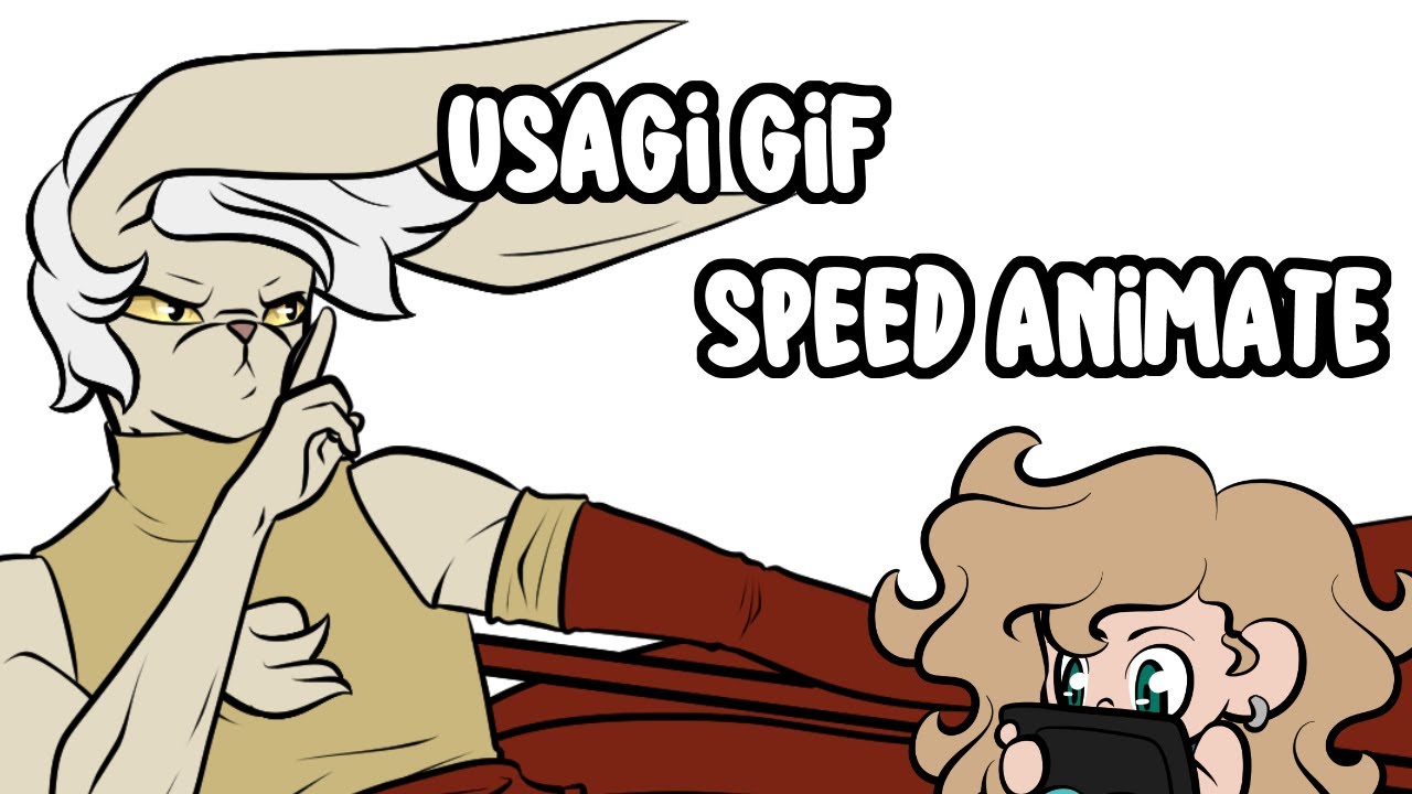 Usagi Gif Speed Animate - YouTube