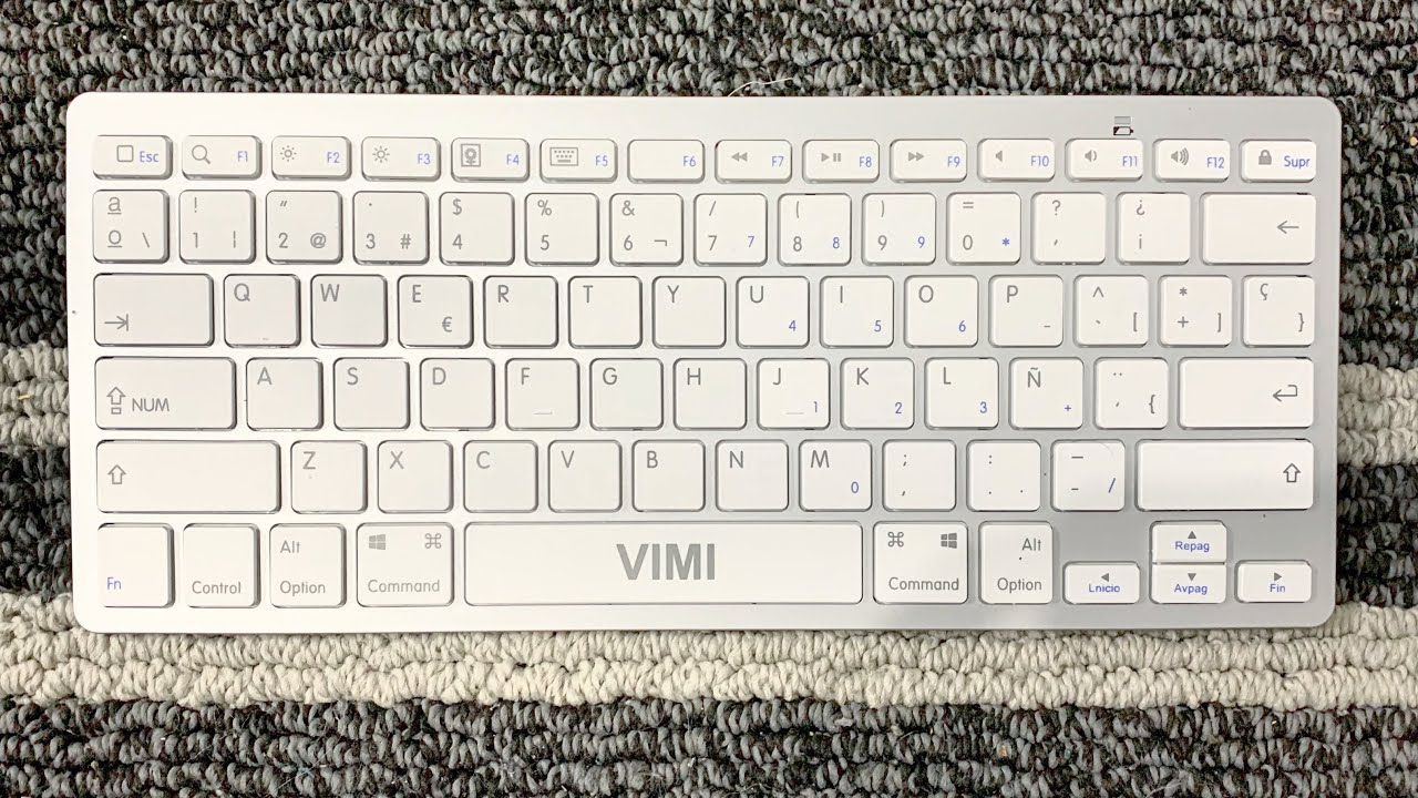 ¿Clon del Apple Magic Keyboard? Unboxing / Mini Review VIMI TC-18 - YouTube
