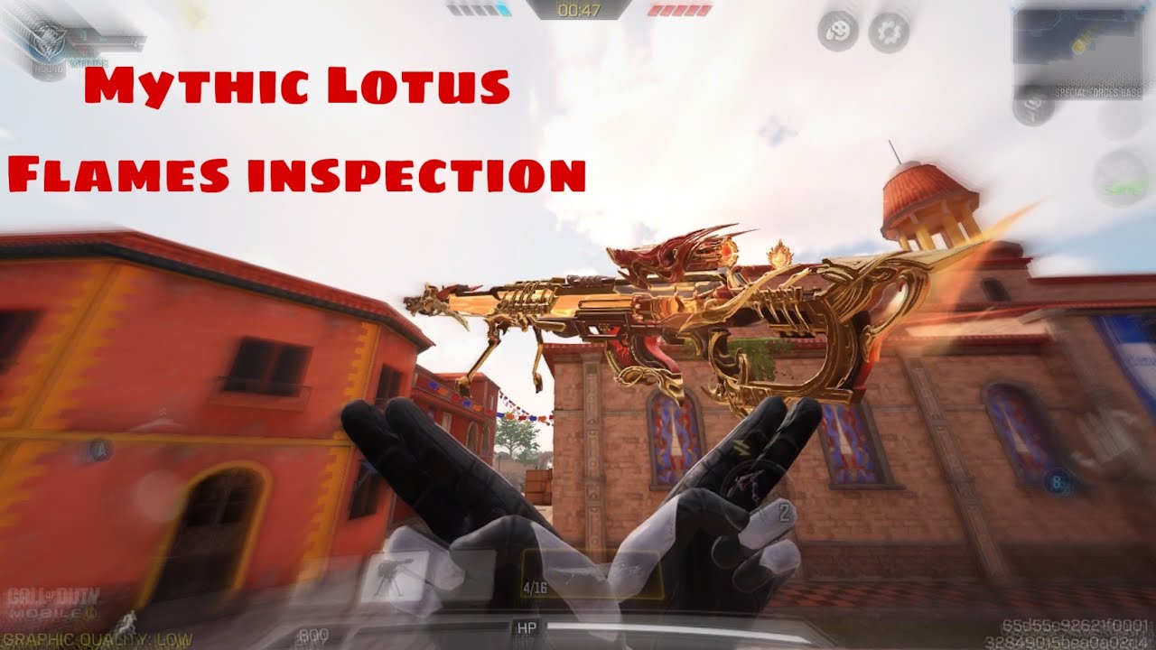 Mythic Lotus Inspection in Codm - YouTube
