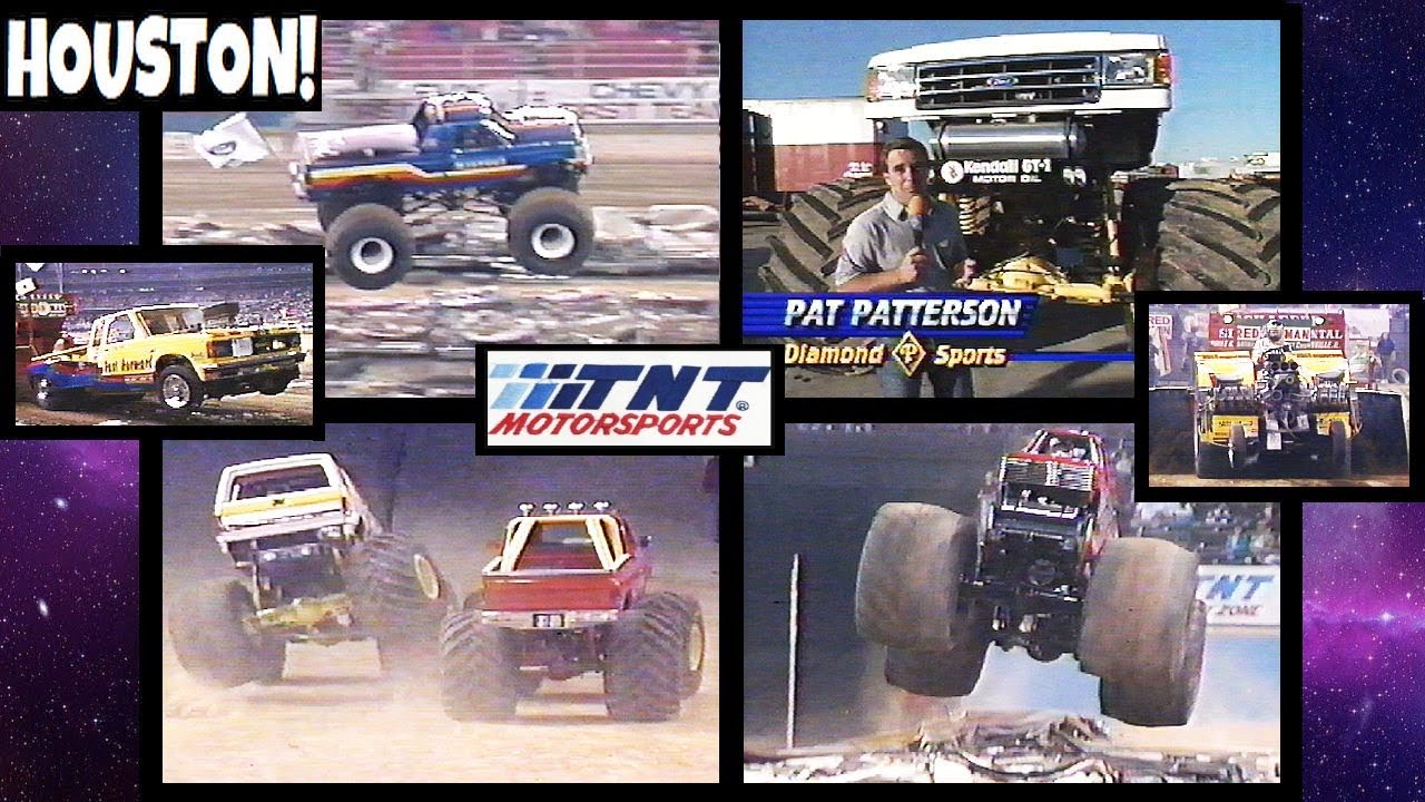 1990 TNT MONSTER TRUCKS & PULLING! HOUSTON ASTRODOME! AMERICAN SPORTS ...