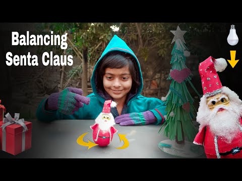 How To Make Balancing Senta Claus || Senta Claus Making With Led Bulb @creativeartcontent9627