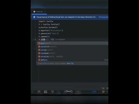 Watch this beautiful flower bloom using Python's Turtle graphics! # ...