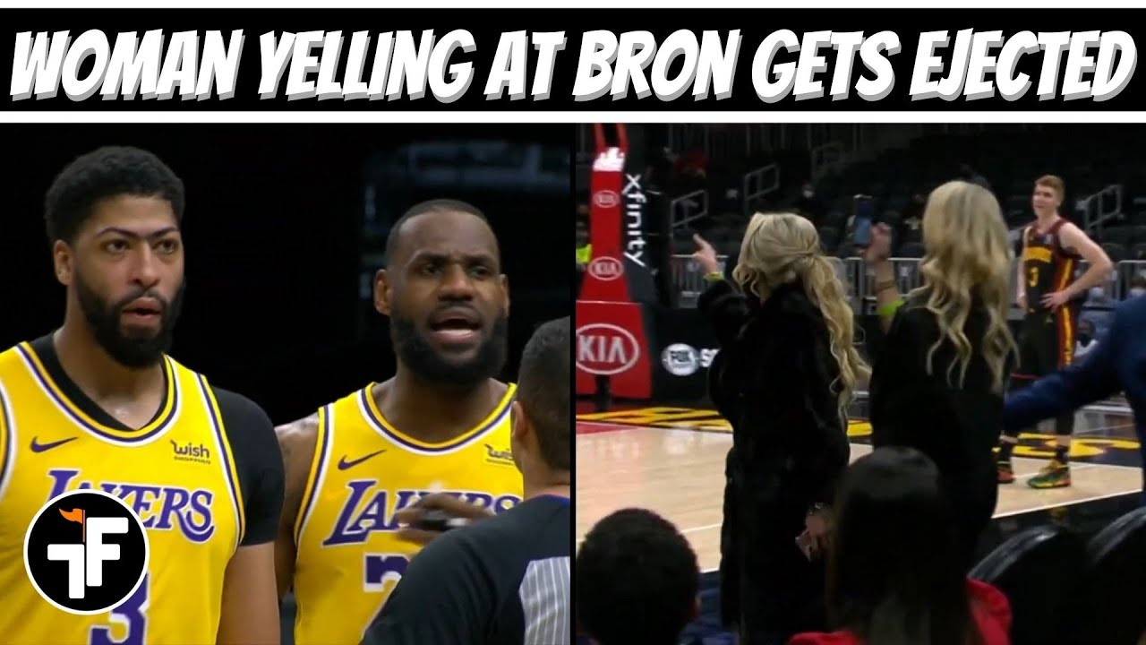 Refs Stop the Game and Eject Two Fans Yelling at LeBron James in ...