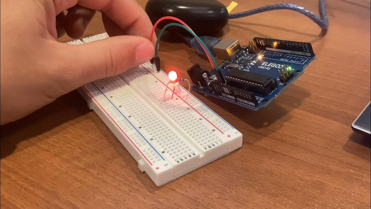 Arduino Lesson 3( 220,1k,10k) - YouTube