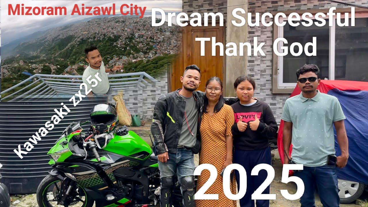 Finally Kawasaki Ninja zx25r, Chanchisoa Chusokaha, Dream Successful ...