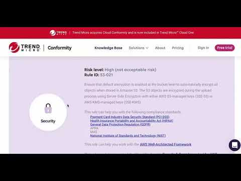 Cloud One – Conformity Demo - YouTube