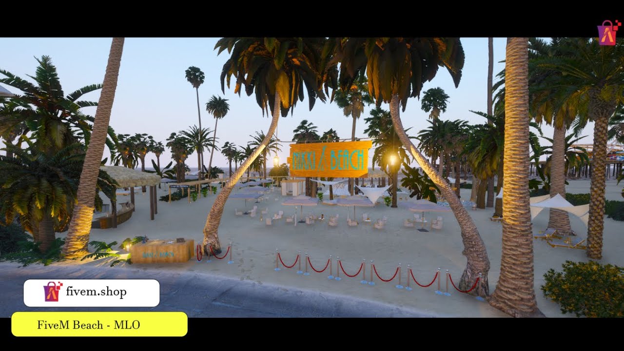 FiveM Beach MLO #fivem #party - YouTube