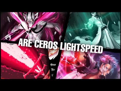 Are Ceros Lightspeed? | BLEACH - YouTube