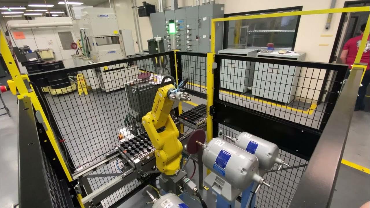 Automated Robotic Deburring System - YouTube