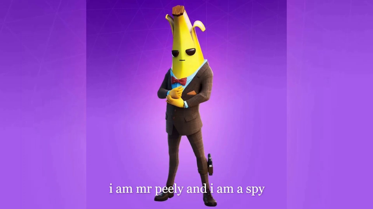 Mr Peely welcome - YouTube